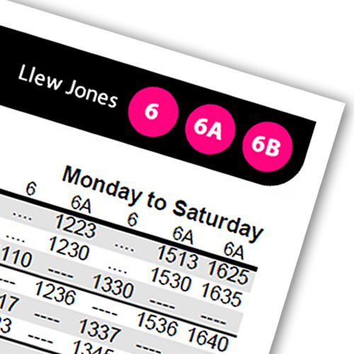 Bus Timetables North Wales | Coach Hire | (01492) 640320