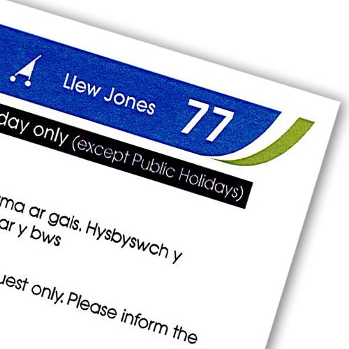 Bus Timetables North Wales | Coach Hire | (01492) 640320